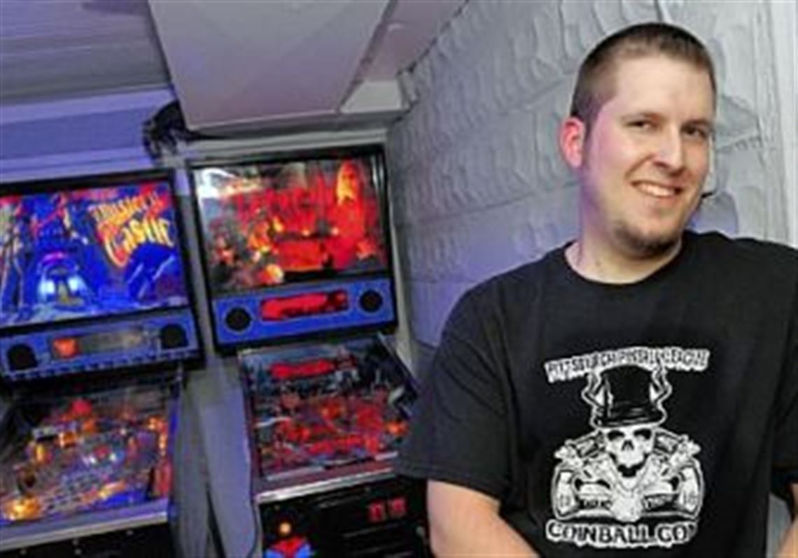 He's trying for the pinball crown | Pittsburgh Post-Gazette