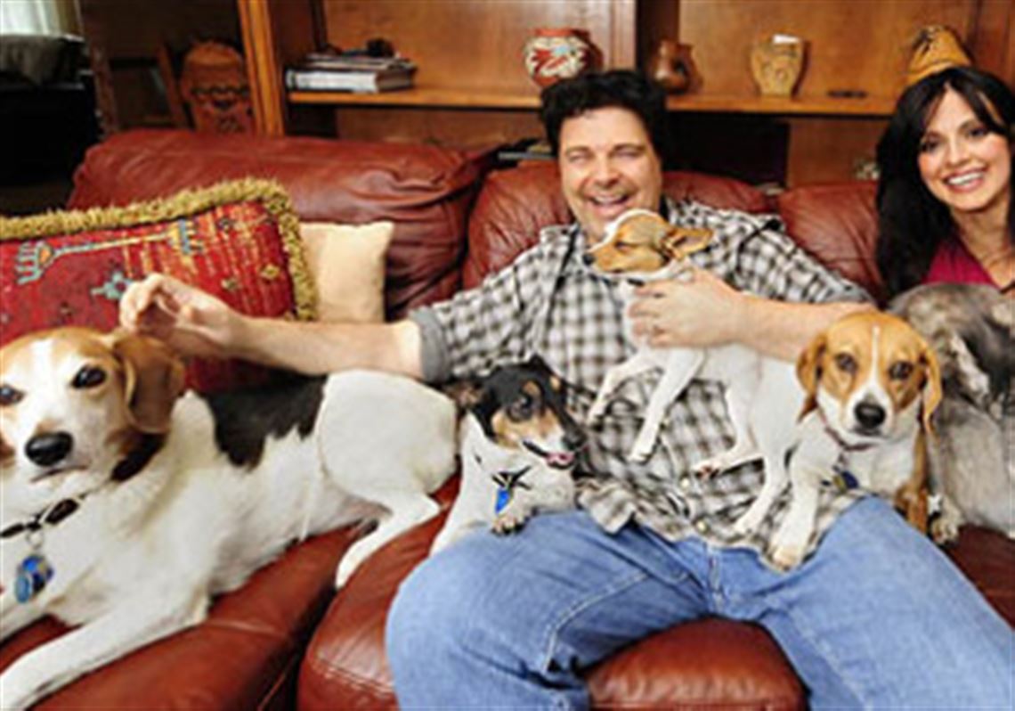 Comedian Jim Krenn and wife Hedy's lives have gone to the cats and dogs ...