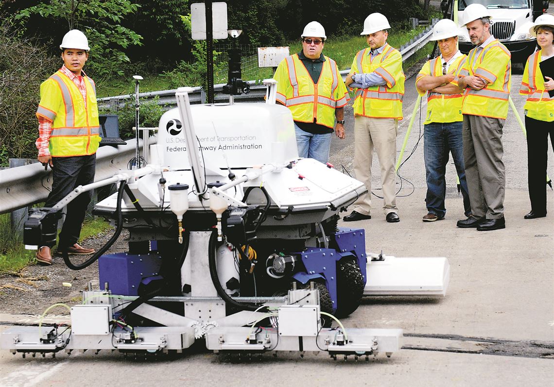 Feds demonstrate bridge inspection robot | Pittsburgh Post-Gazette