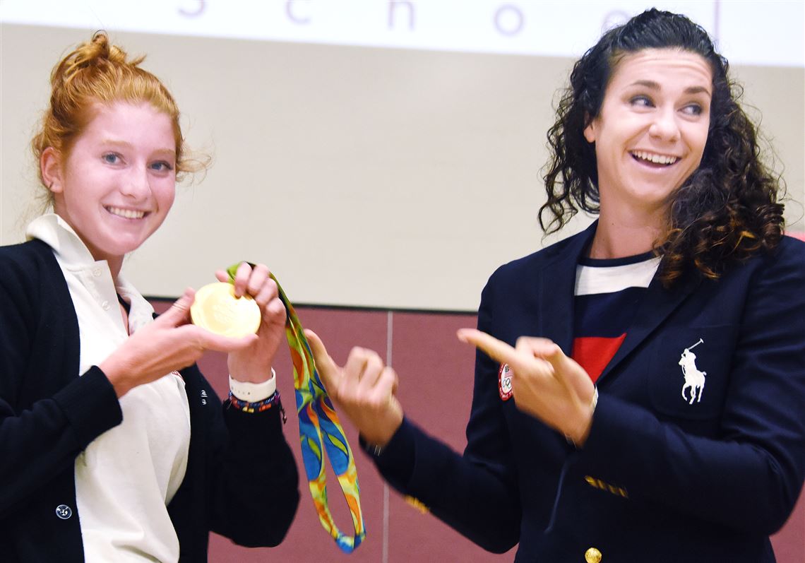 Olympic gold medalist Amanda Polk honored at alma mater Oakland ...