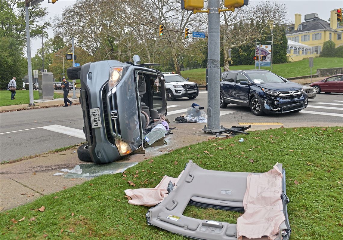 6 injured in two-vehicle crash on Fifth Avenue, Shadyside | Pittsburgh ...