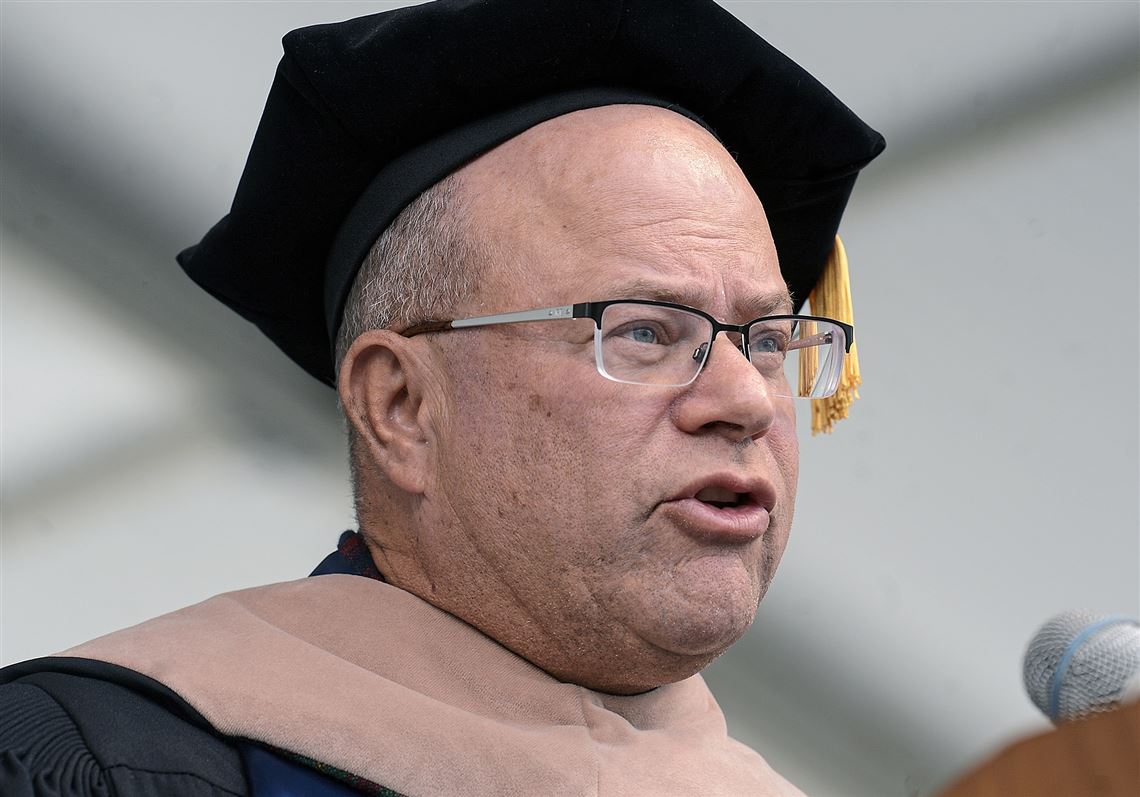 Billionaire David Tepper tells of overcoming abuse in emotional speech ...