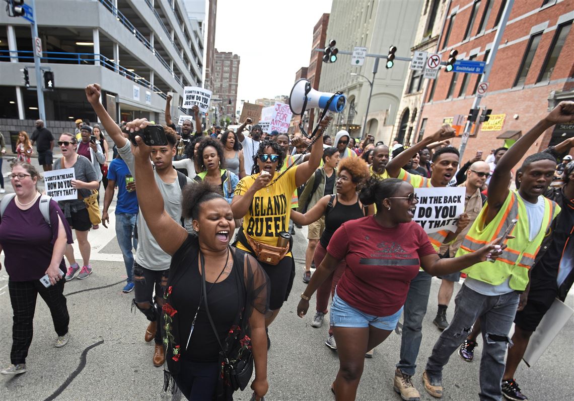 Protesters demand social justice, prosecution in peaceful Downtown ...