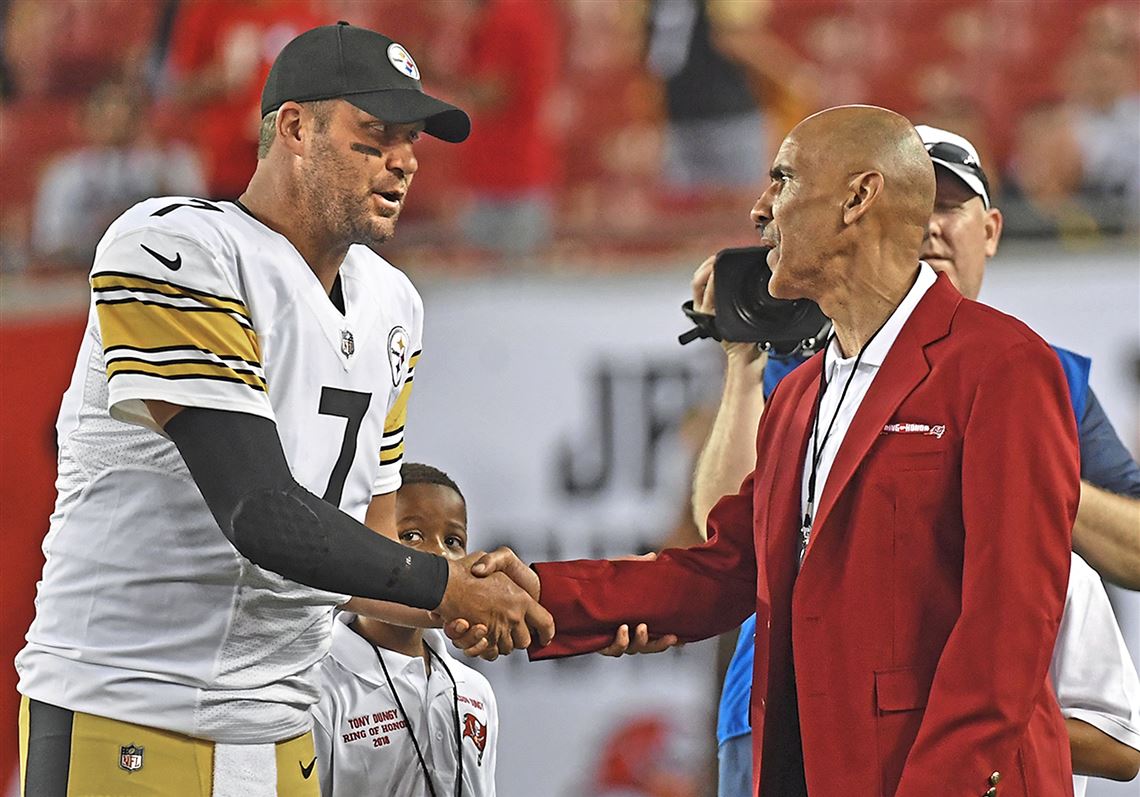Former Steelers DB and coach Tony Dungy inducted into Buccaneers Ring ...