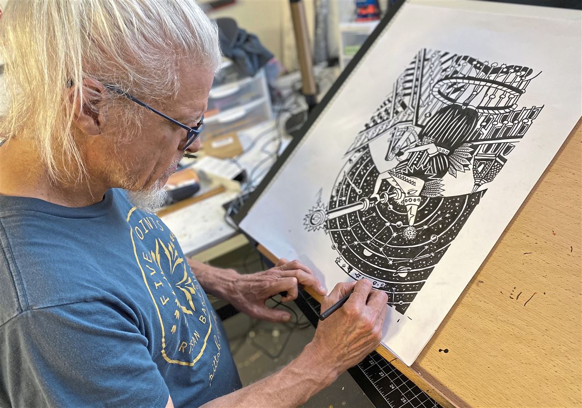 Phish artist Jim Pollock and his philanthropy find a home in Pittsburgh ...