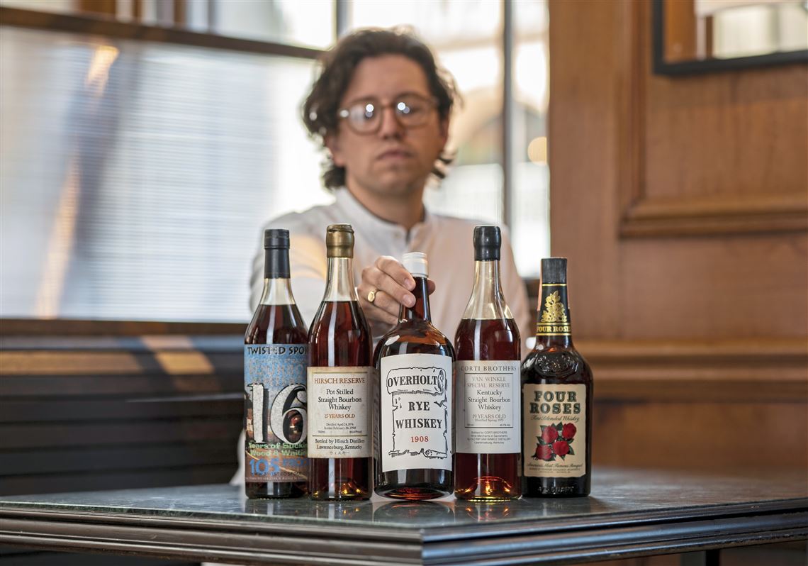 1908 Overholt Pennsylvania rye is part of a worldwide whiskey auction ...