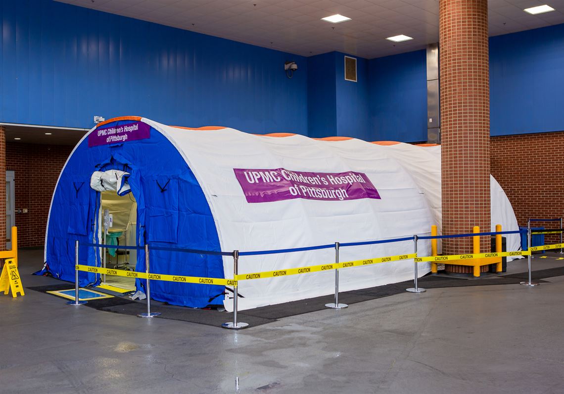 Outdoor medical tents pop up at 2 of Pittsburgh region’s hospitals amid ...