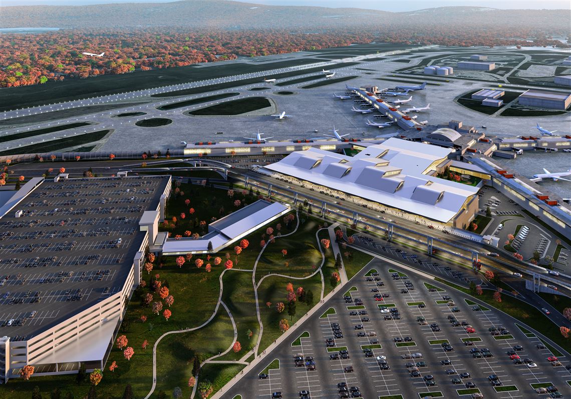 'The airport that Pittsburgh deserves': Officials break ground on $1.4 ...