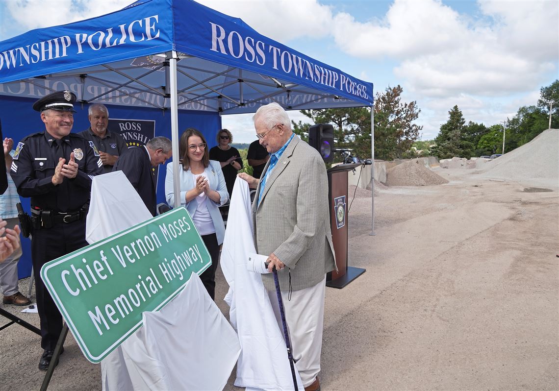 Part of Route 19 renamed to honor Ross police chief who died in the ...