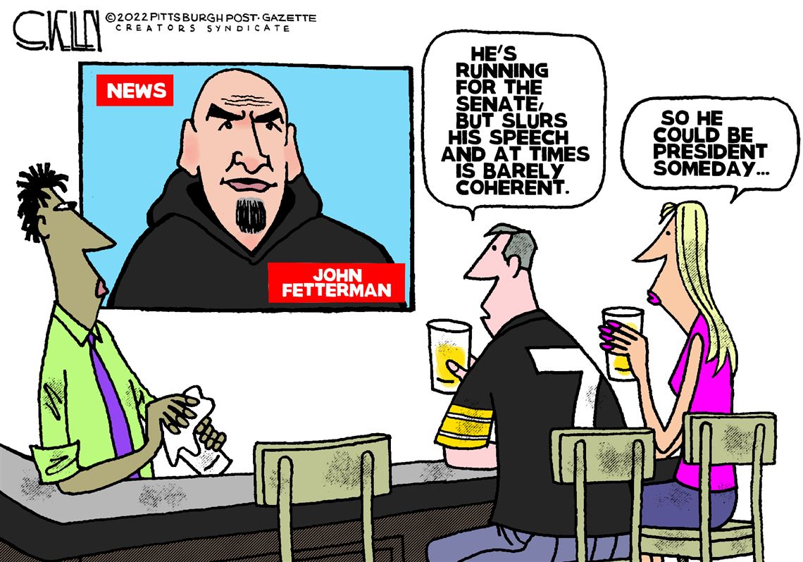 Heartless cartoon | Pittsburgh Post-Gazette