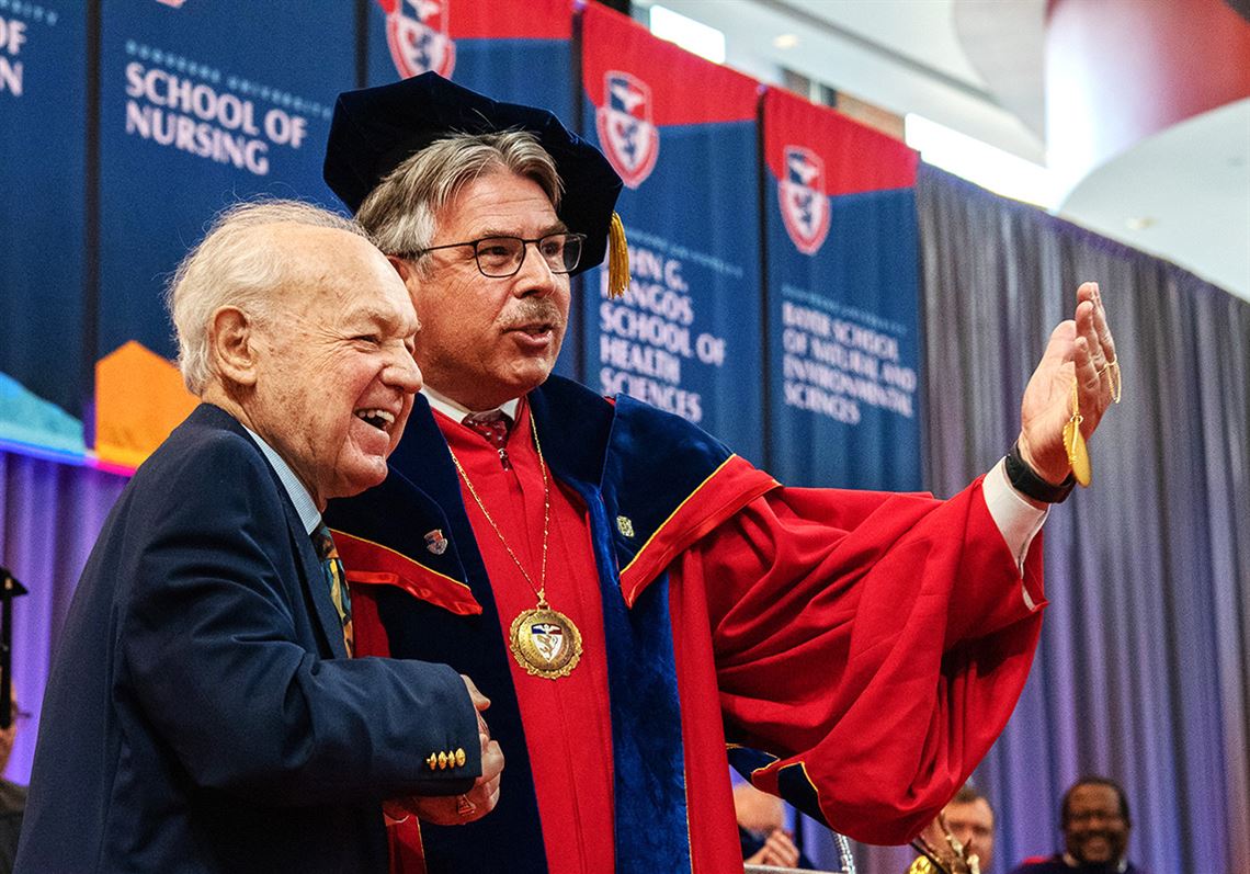 'Handyman' Joe Negri honored for his 40 years at Duquesne University ...
