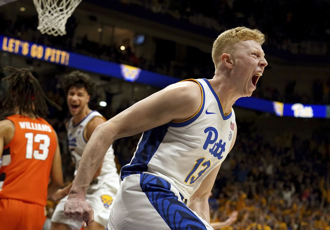WATCH: Pitt's Aidan Fisch reflects on his viral senior night moment ...
