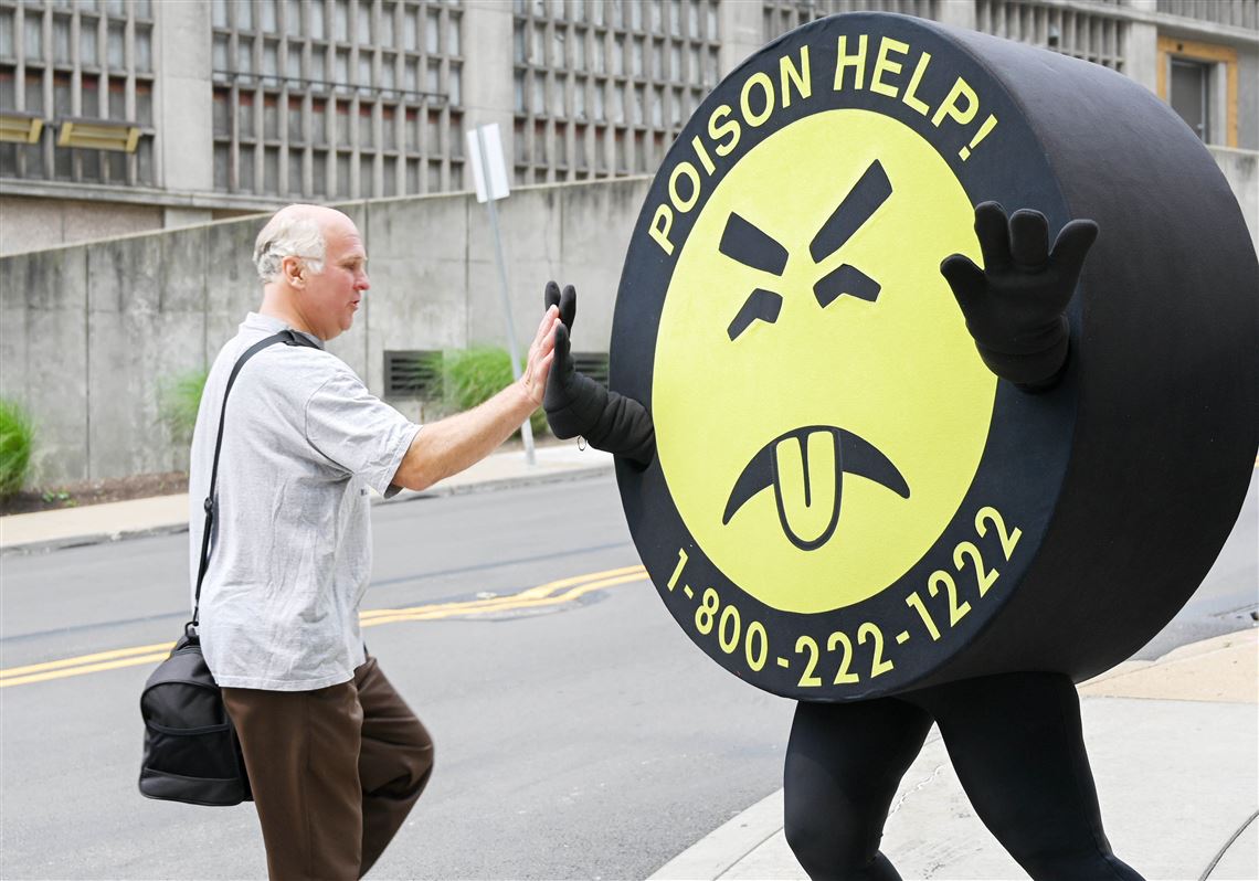 Mr. Yuk in 3D: Pittsburgh’s green guy, at 52, is still spreading the ...