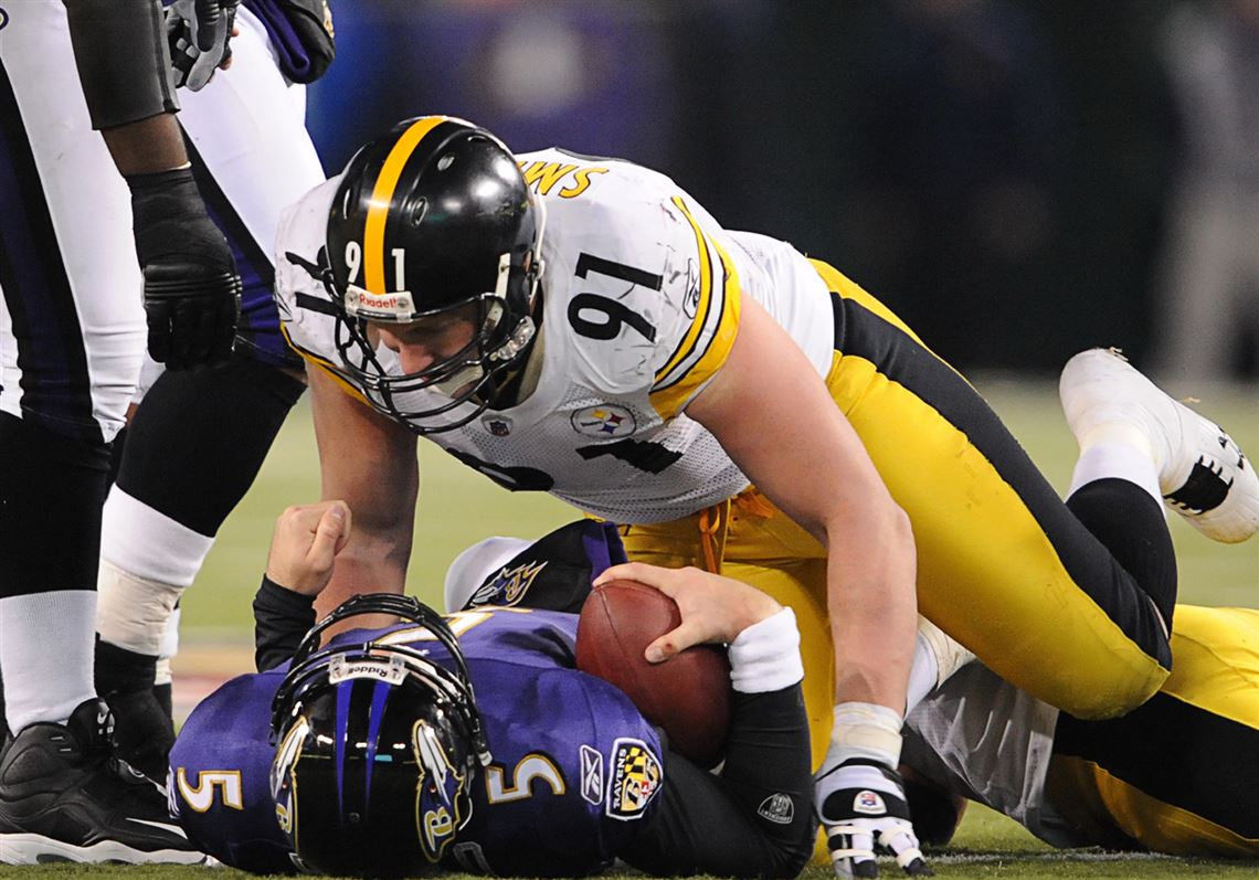 Aaron Smith, James Harrison, Gerry Mullins and Ray Mansfield are the ...