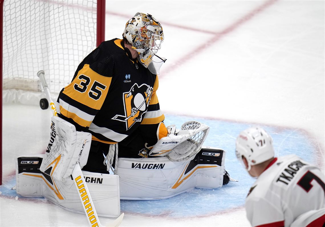 Tristan Jarry pulled, power play stagnant as Penguins take a step back in loss to Senators ...