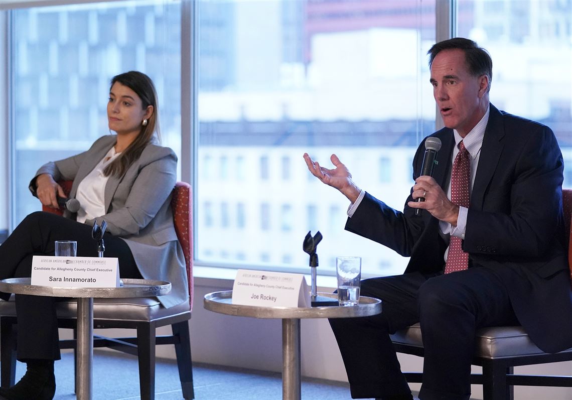 Joe Rockey runs uphill against Sara Innamorato in Allegheny County ...