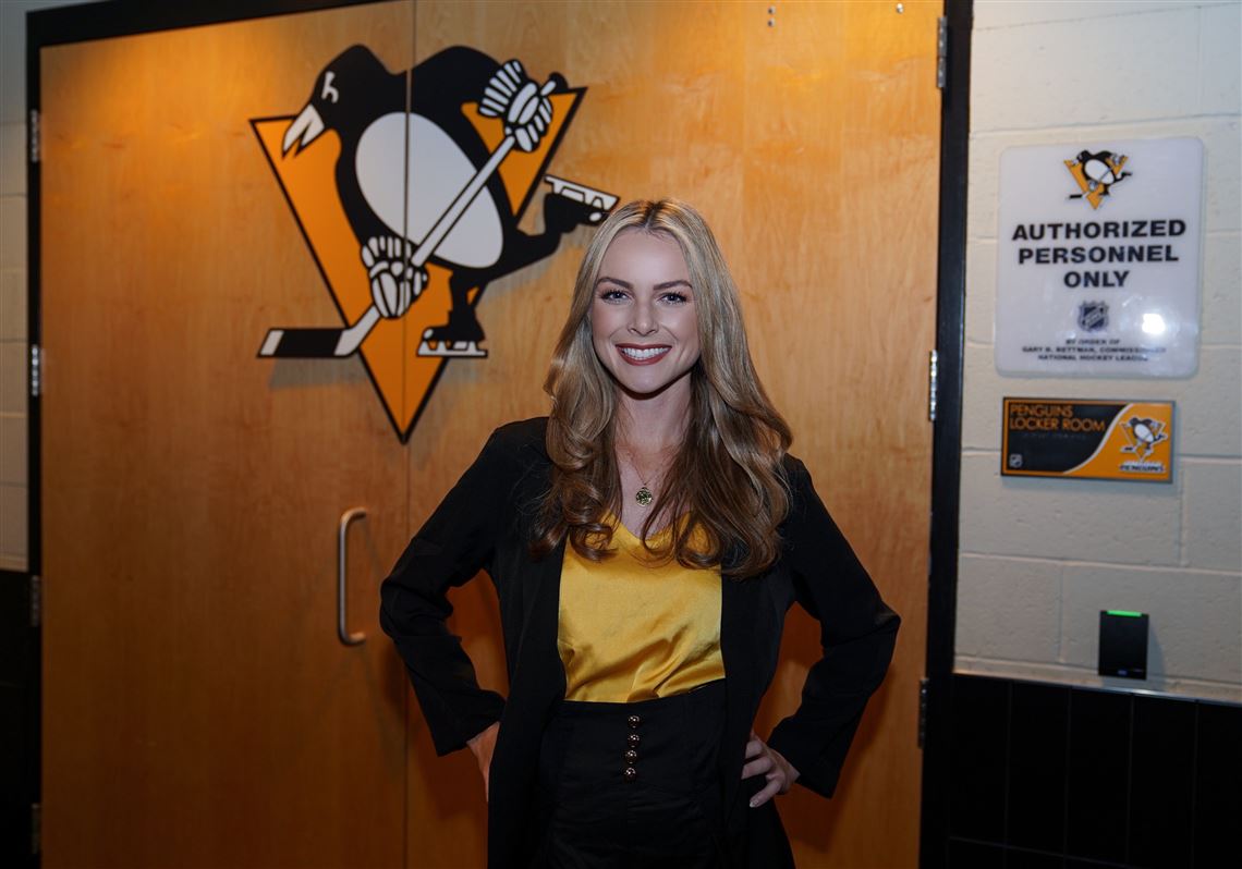Hailey Hunter trades links for rinks as newly minted Penguins rinkside ...
