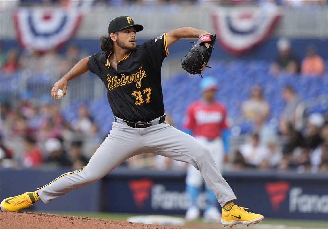 'Electric stuff': Jared Jones impresses in MLB debut, as Pirates cruise ...