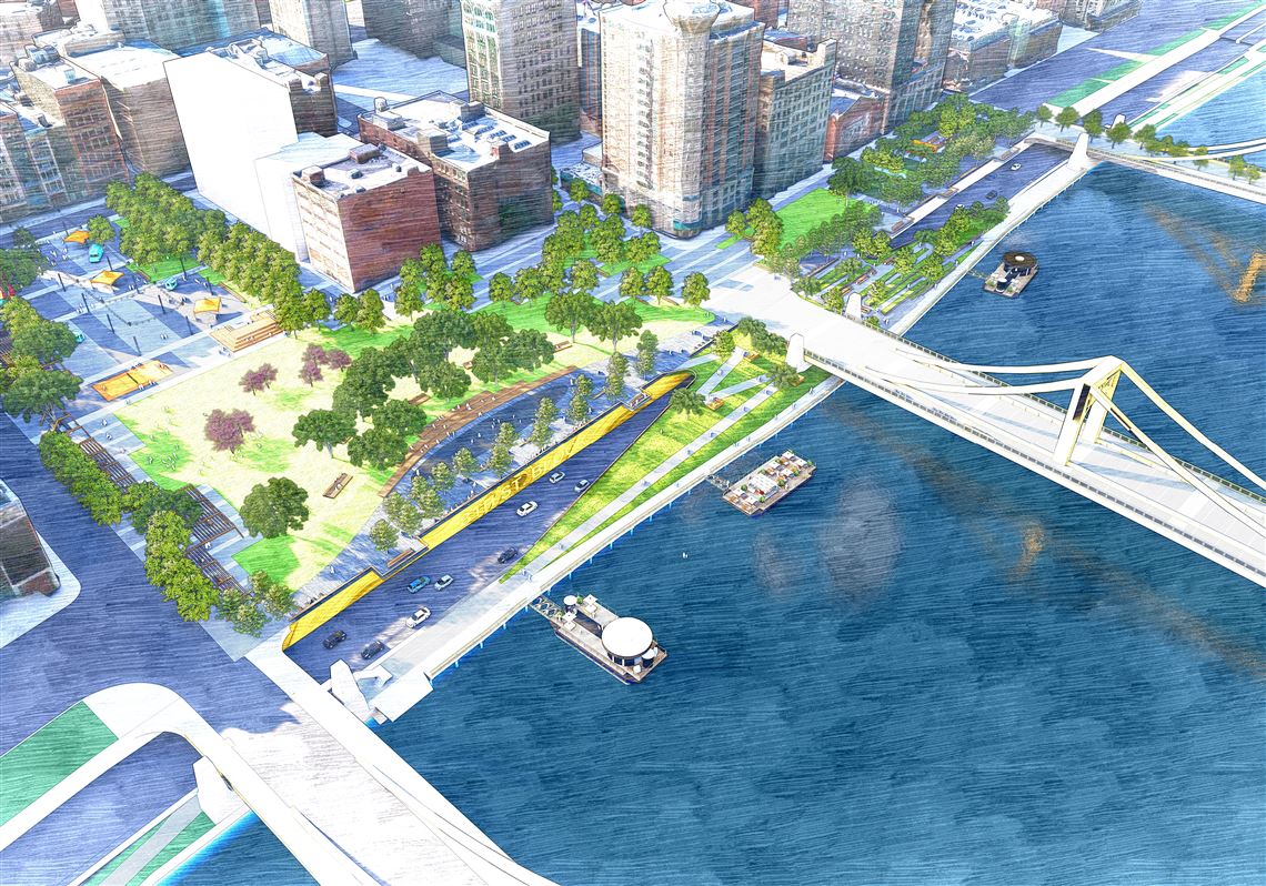 Downtown Urban Design Rendering Long Island City Awarded $9.7M For