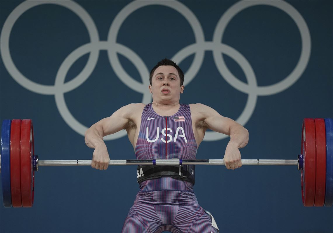 Hampton Morris becomes 1st U.S. men's weightlifter to medal at the ...