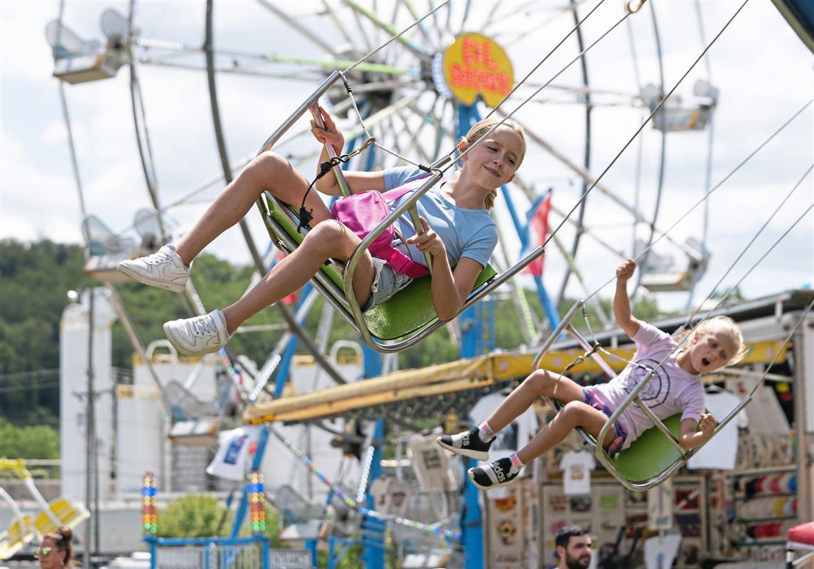 Fun in the sun: Rides and rodeo rope them in at Washington County Fair ...