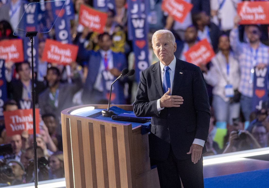 DNC Night 1: Biden fires up convention delegates as he bids farewell ...