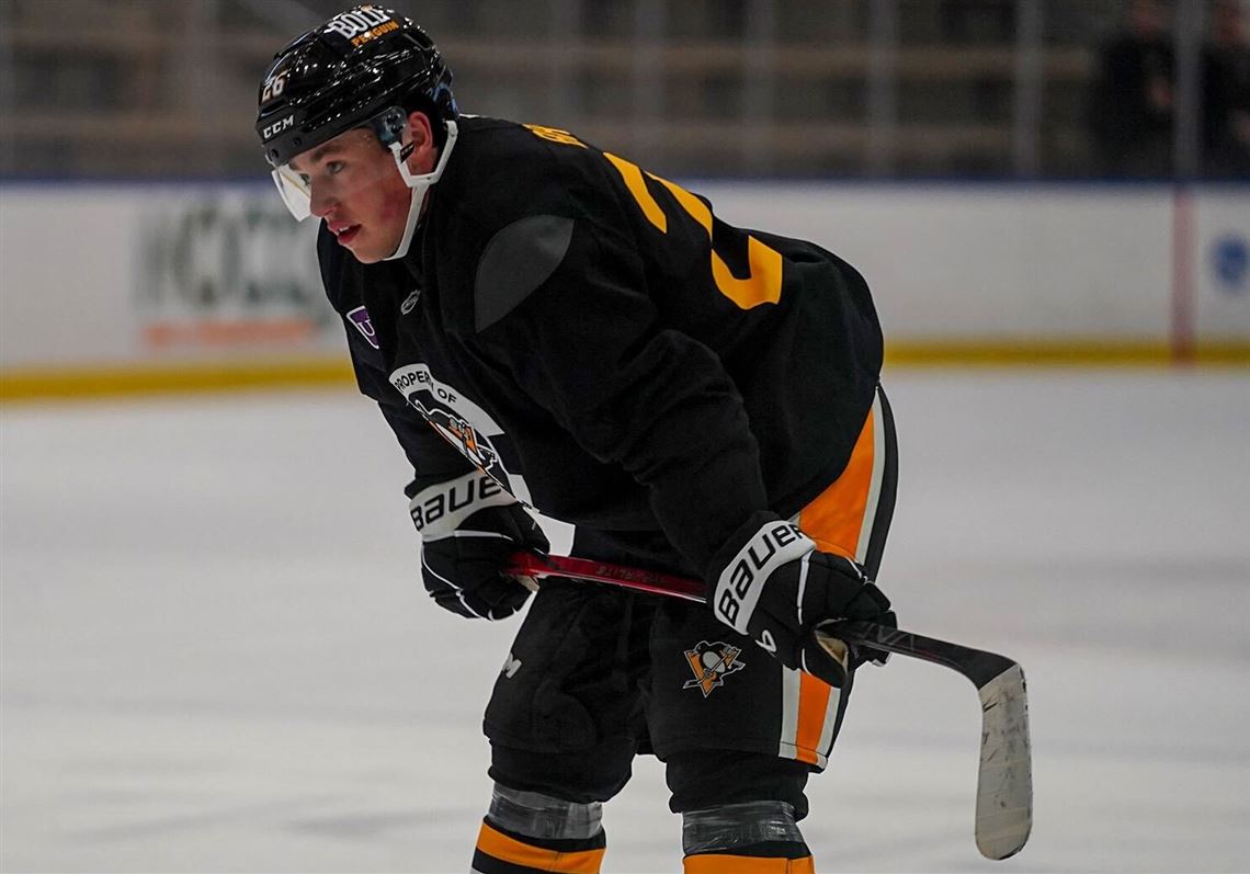Tristan Broz starts his push for a Penguins roster spot with two goals at Buffalo Prospects ...
