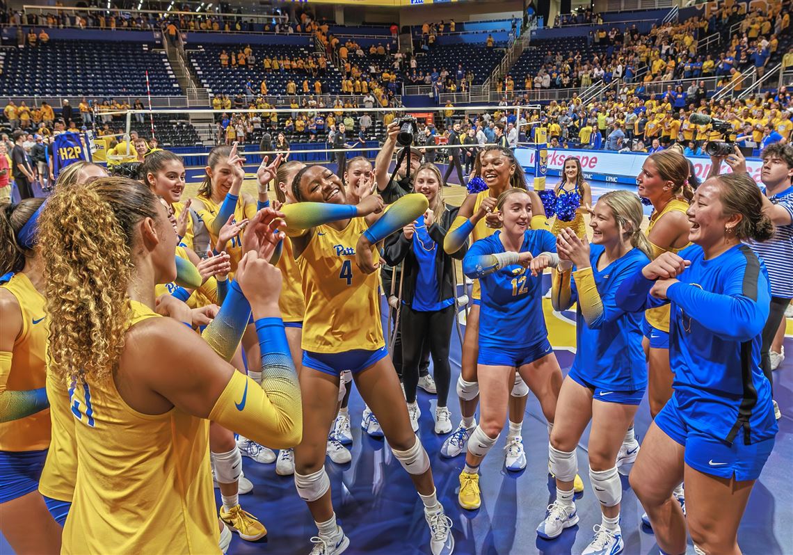 Pitt volleyball wins ninth straight match with sweep over Marquette ...