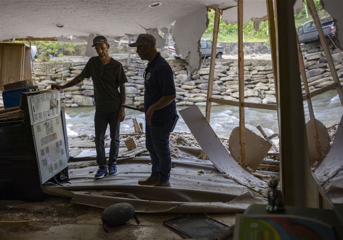 Witnesses saw armed group harassing Helene aid workers in small ...