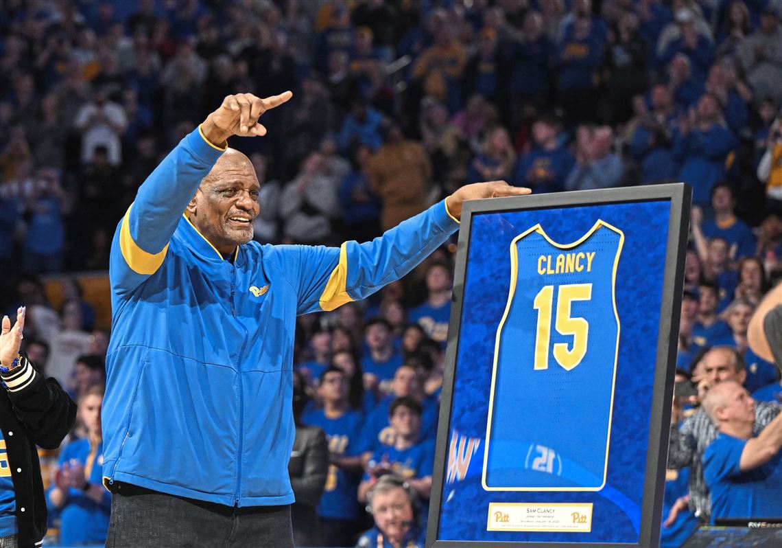 Pitt great Sam Clancy immortalized in jersey retirement at Petersen ...