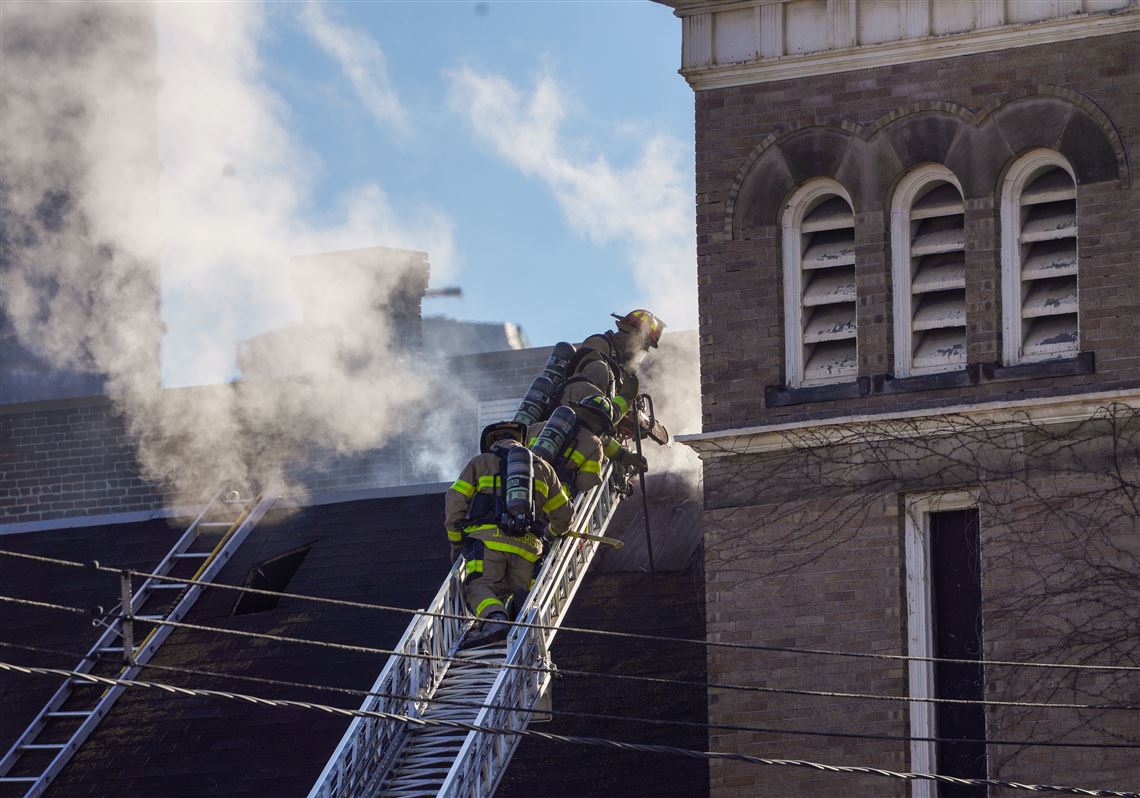 125-year-old church catches fire on the North Side | Pittsburgh Post ...
