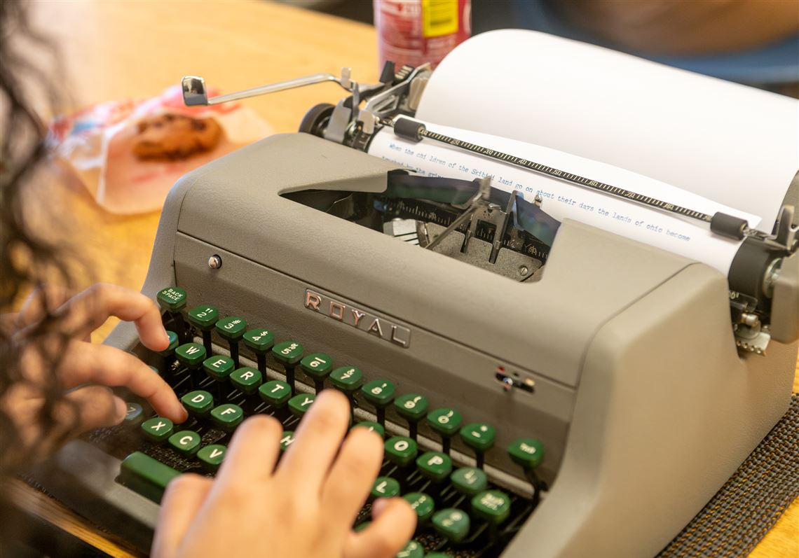 Lincoln Park Performing Arts Charter School students find typewriter ...