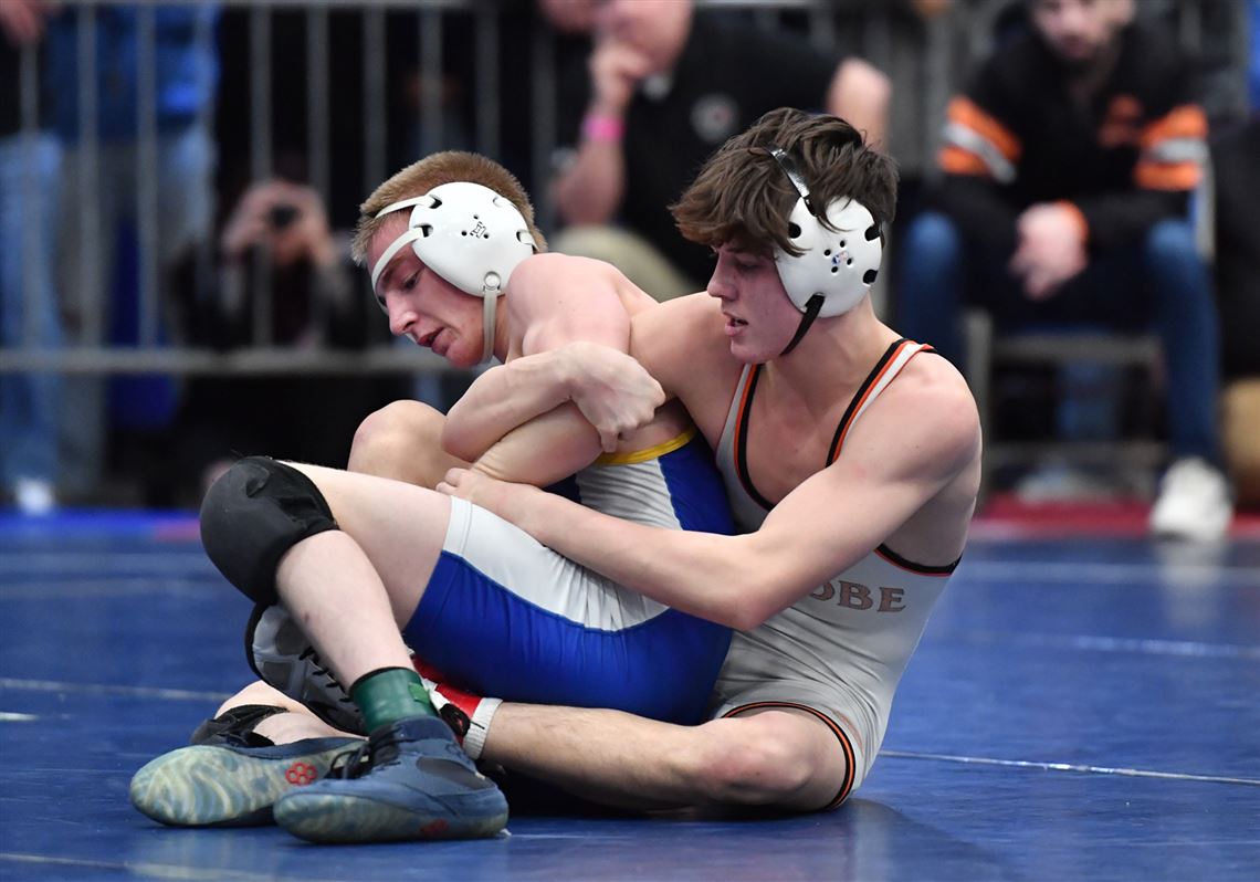PIAA wrestling: Belle Vernon's Elijah Brown and Kiski Area’s Cooper ...