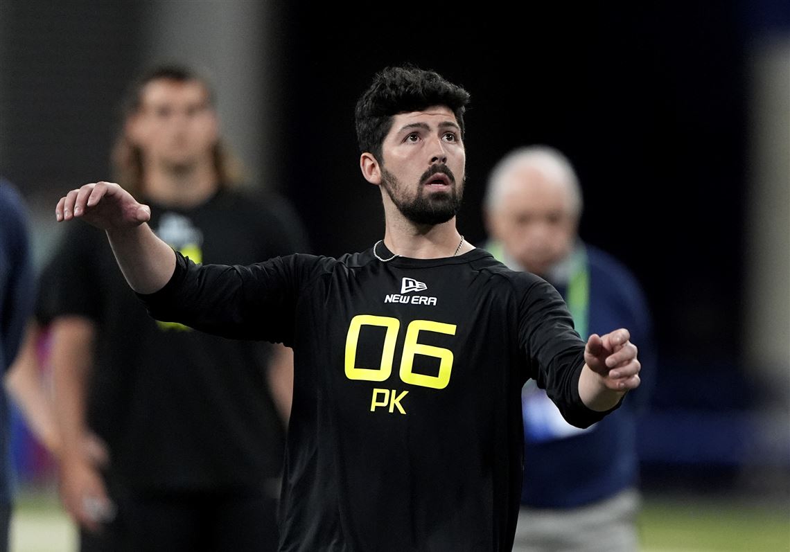 Highly rated Pitt kicker Ben Sauls takes predraft visit to Steelers ...
