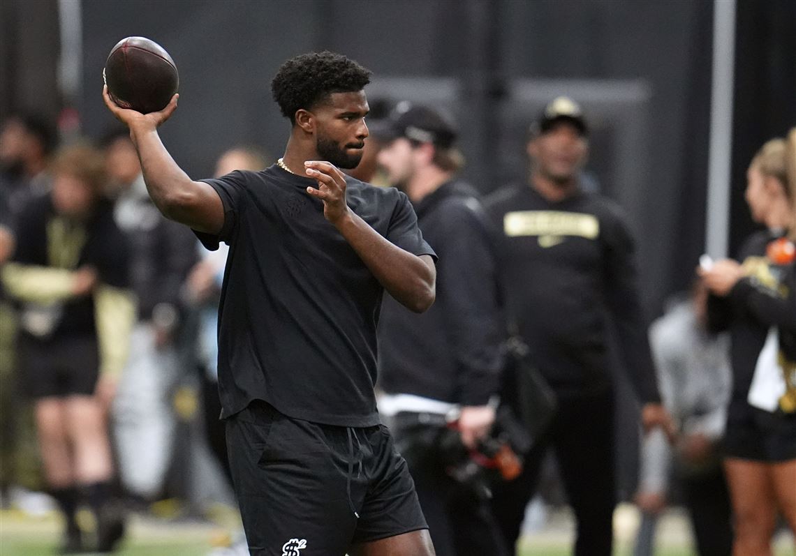 Star QB Shedeur Sanders, Pitt safety Donovan McMillon take predraft ...