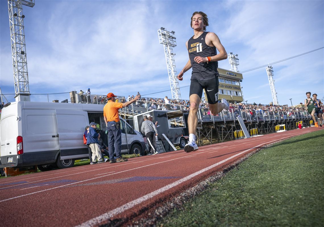 North Allegheny's Jack Bertram stakes his claim as the best distance runner in the area ...