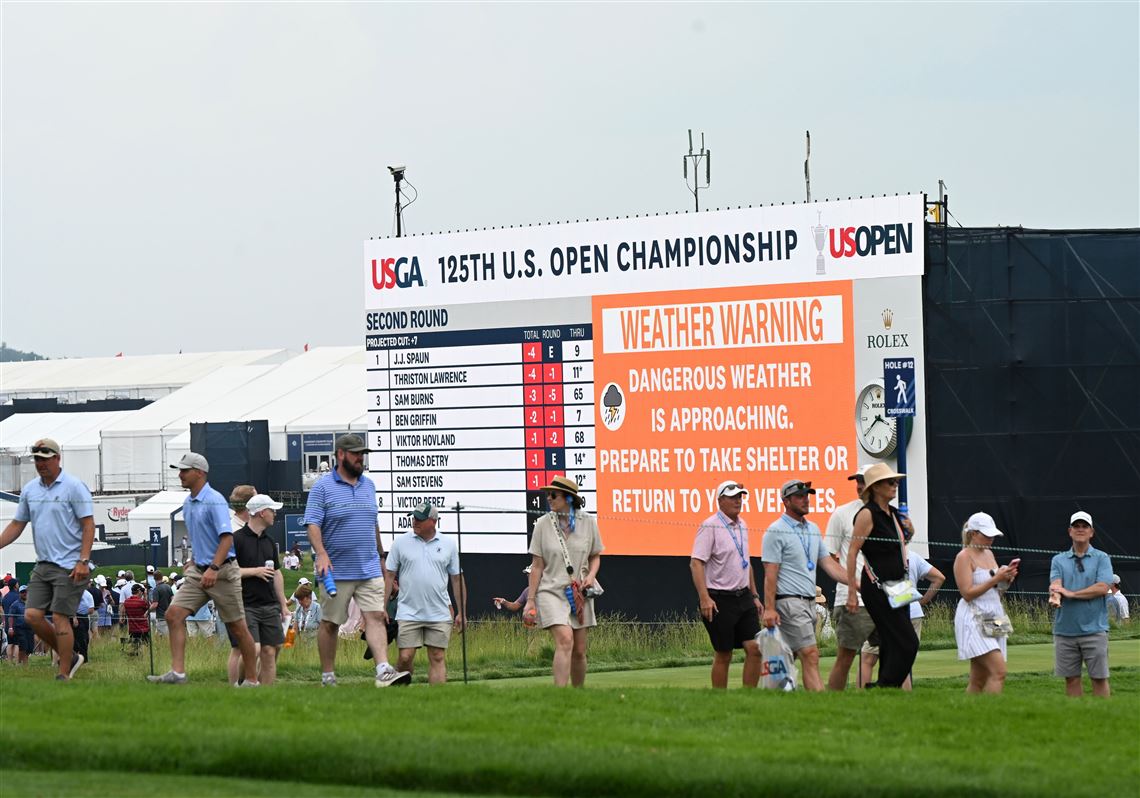 2025 U.S. Open live updates: Round 2 at Oakmont Country Club ...