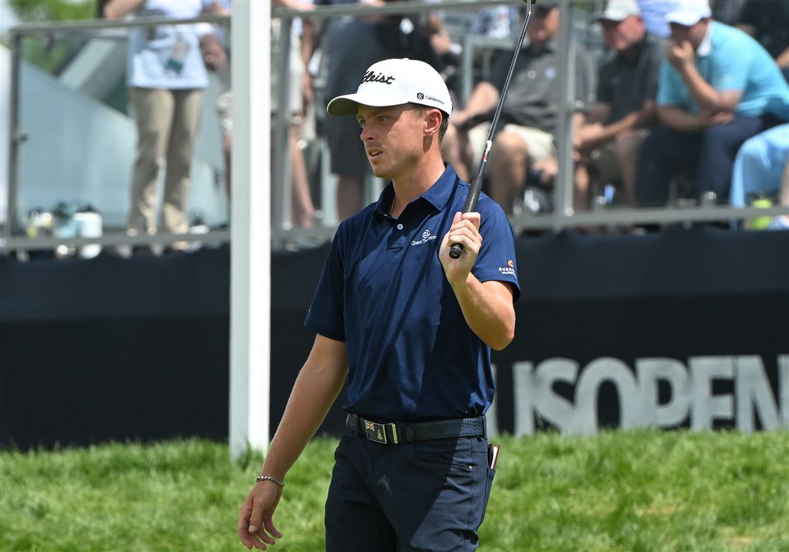 Justin Hastings reveling the challenge as 2025 U.S. Open low amateur ...
