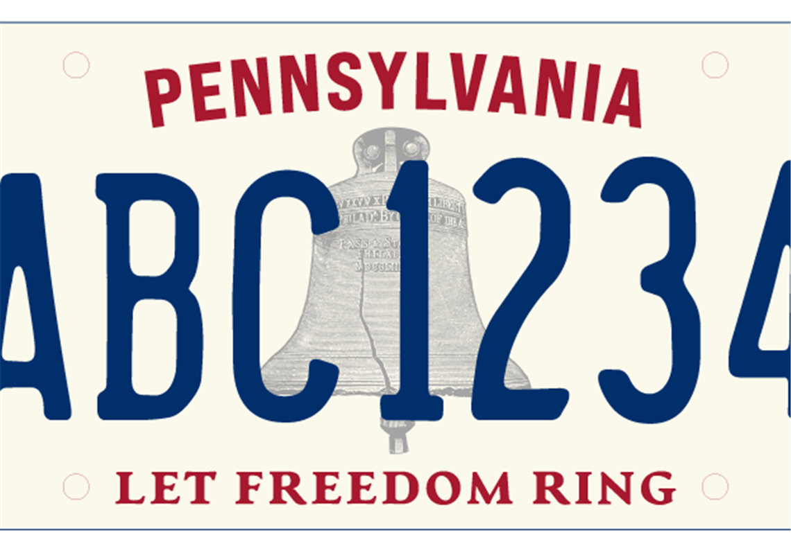 Pennsylvania’s new patriotic license plates are now available to order ...