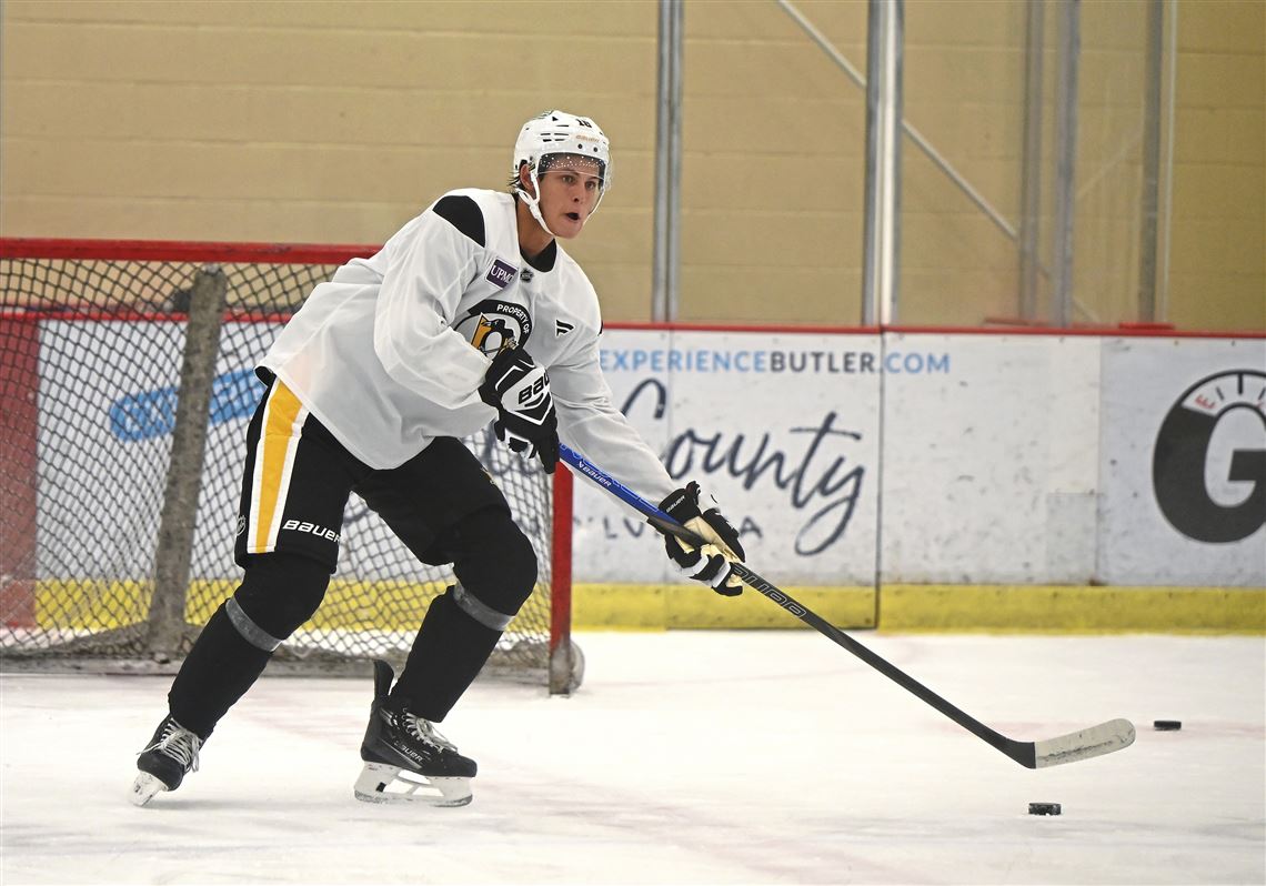 1st-rounder Will Horcoff's size, strength, work ethic shine at Penguins ...