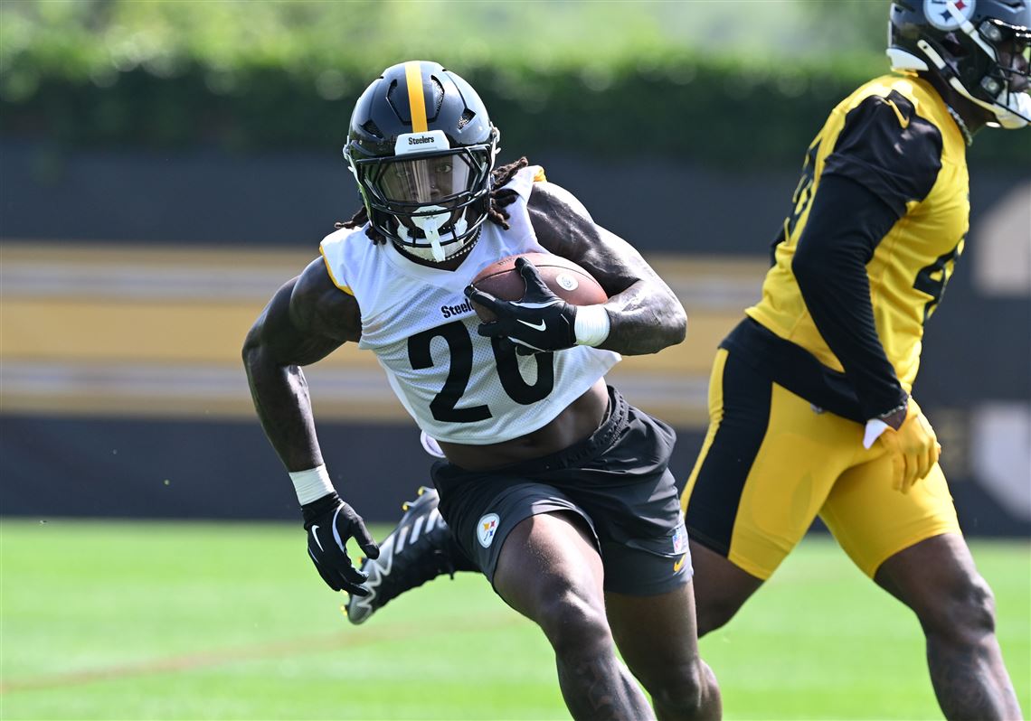 Steelers training camp battles: Rookie Kaleb Johnson headlines young ...