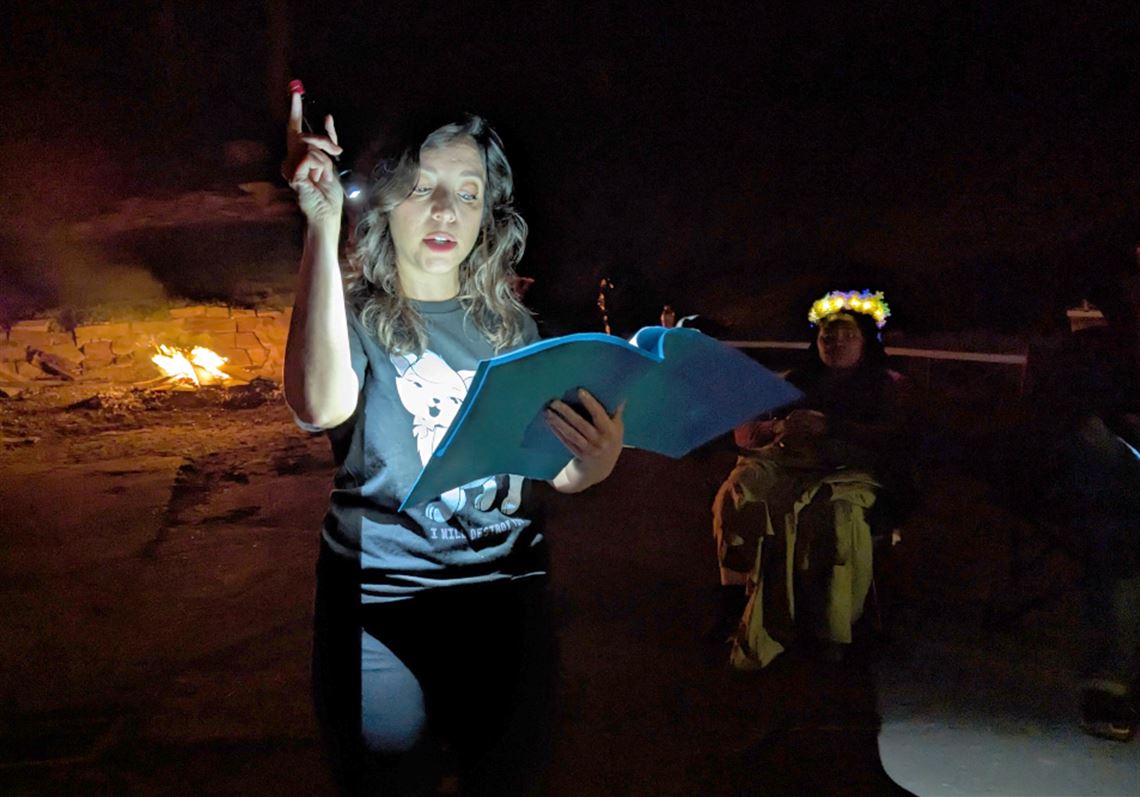 Vigilance Theater's second Campfire Stories show features 'Green Man' myth | Pittsburgh Post-Gazette