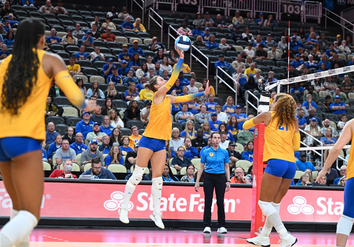 Pitt volleyball uses strong serving, tough block in sweep of Arizona ...