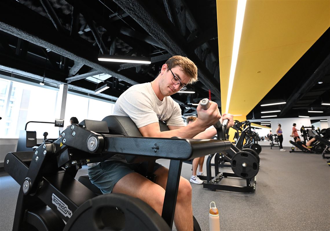 Inside Pitt's new rec center that features a rock climbing wall and e ...